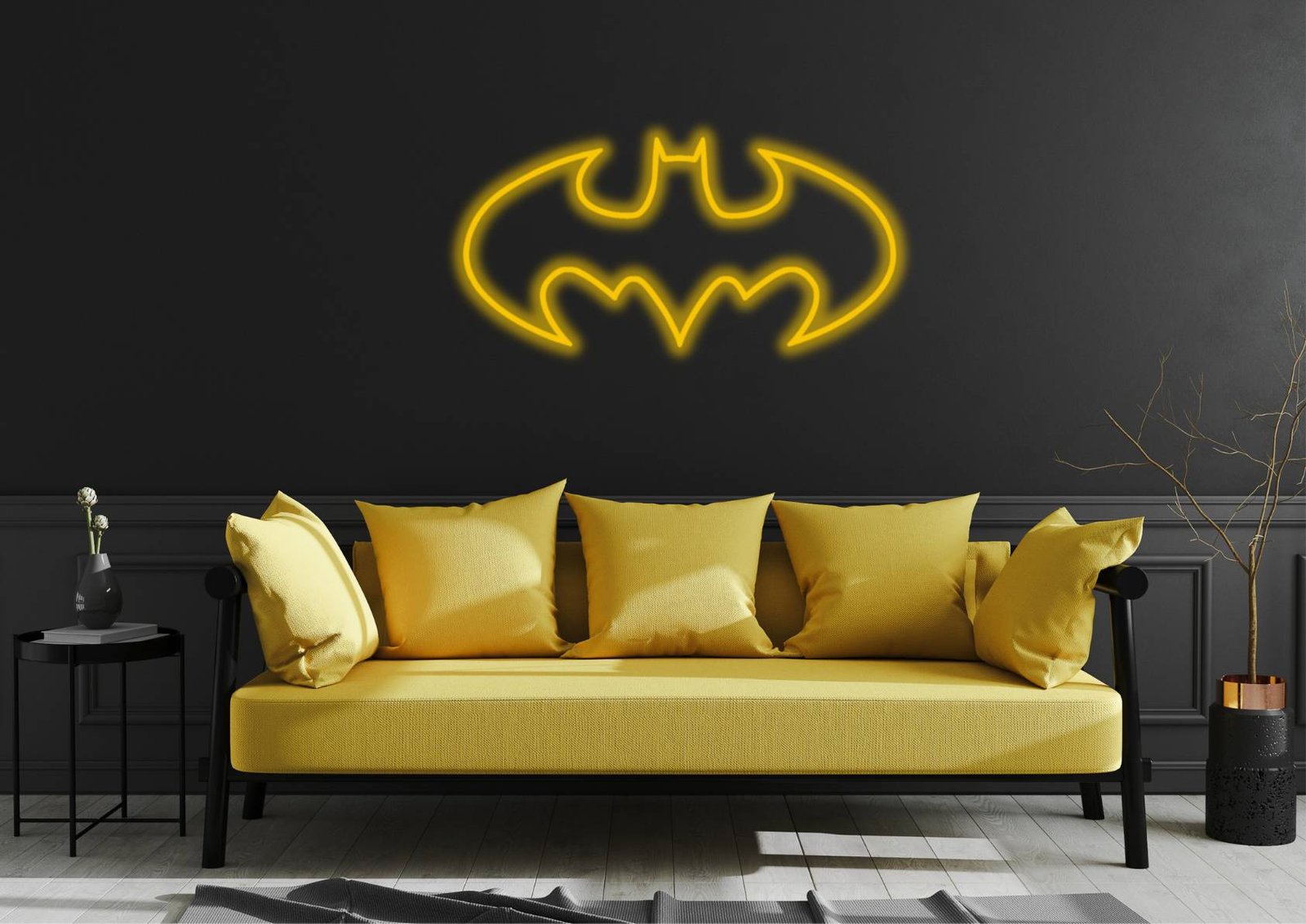 Batman Neon Sign - Batman Led Light - Neon Sparkle